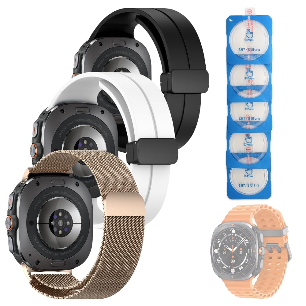 Rome Tech Bands and Tempered Glasses Compatible with Samsung Galaxy ...