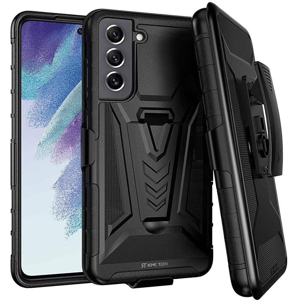 Rome Tech Samsung Galaxy S21 FE 5G Dual-Layer Holster Case with ...