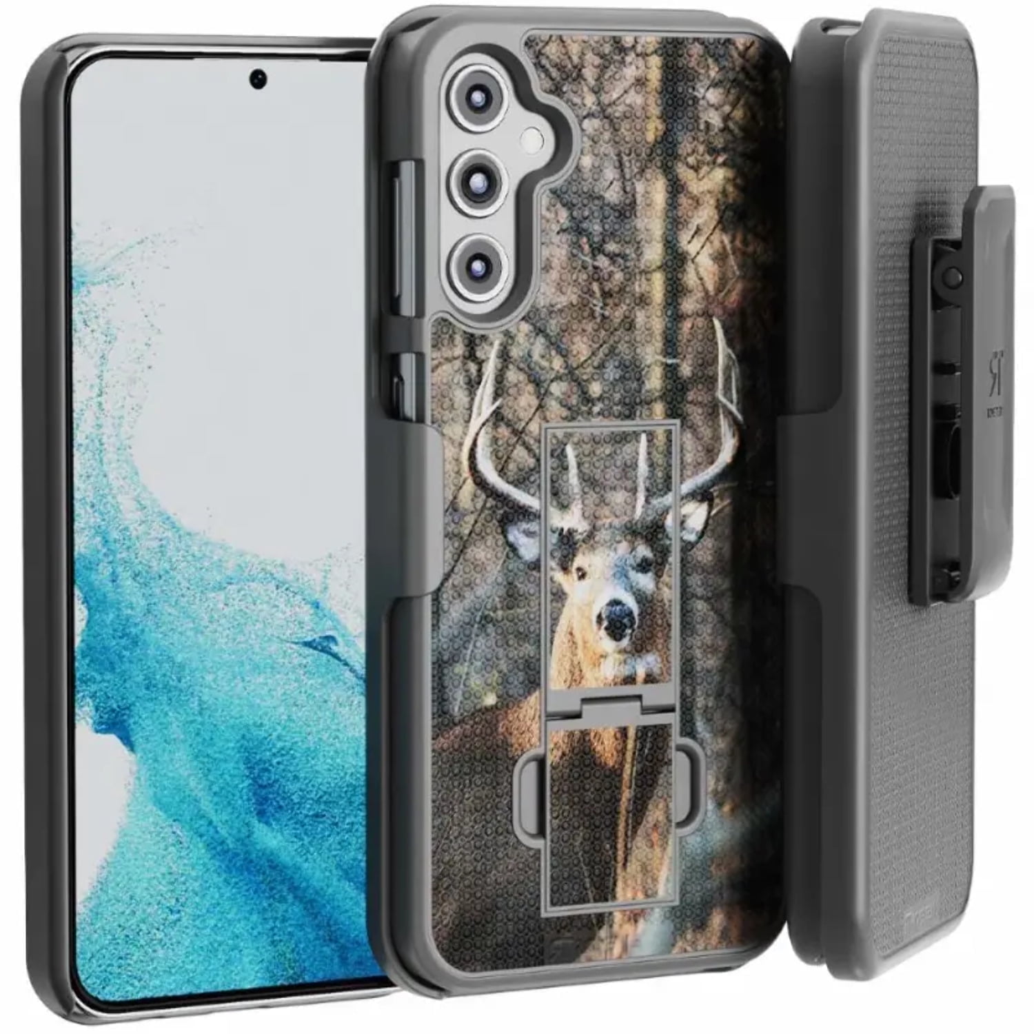 Rome Tech Samsung Galaxy S23 Holster Case - Camo Deer - Walmart.com