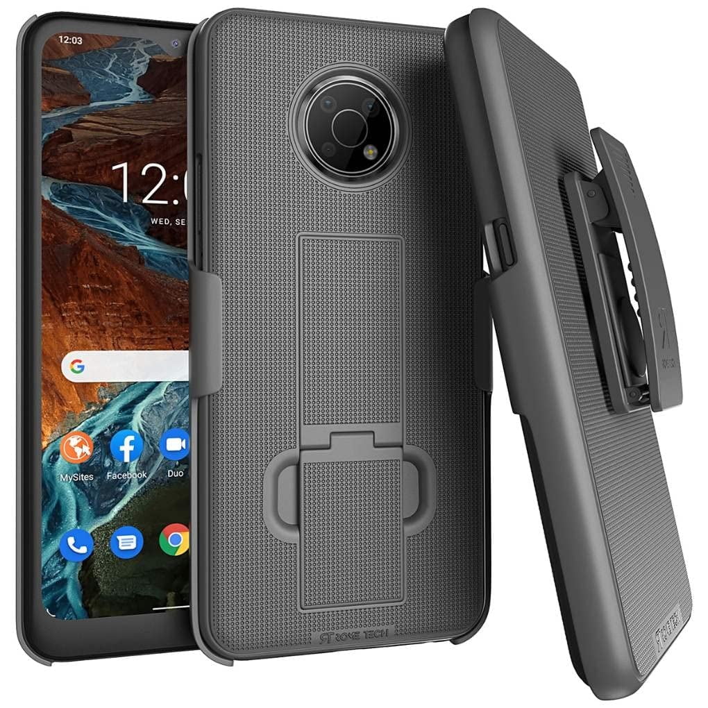 Rome Tech Smart Wireless Nokia G300 Shell Holster Combo Case with Belt ...
