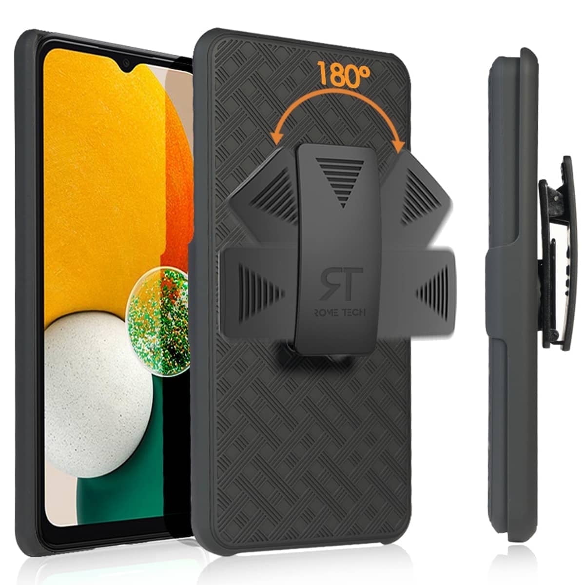 Rome Tech Samsung Galaxy A13 5G Shell Holster Combo Case With Belt clip ...