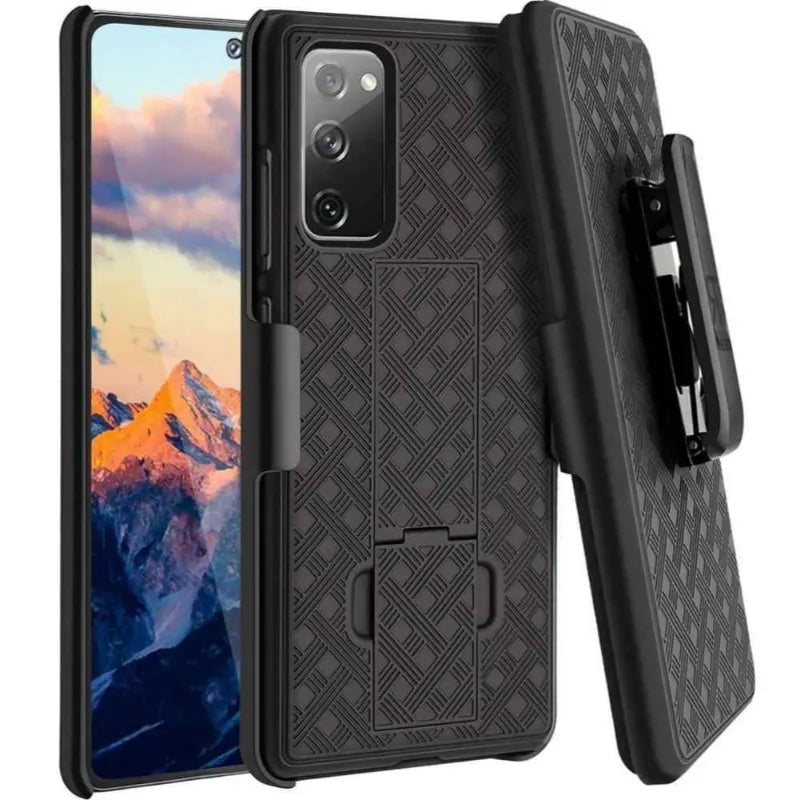 Rome Tech Samsung Galaxy S20 FE Case, Slim Shell Combo, Kickstand, Belt ...