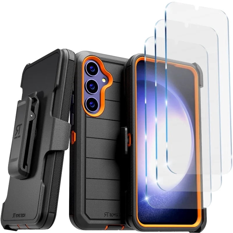 Rome Tech for Samsung Galaxy S24 Plus (2024) Case with Belt Clip ...