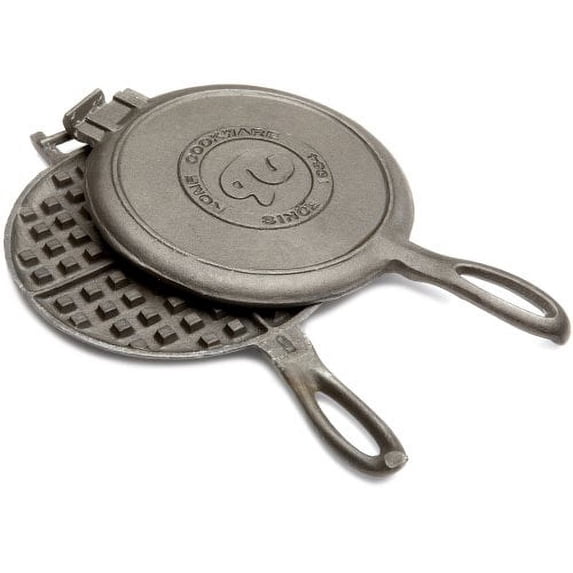 Rome's #1100 Old Fashioned Waffle Iron, Cast Iron - Walmart.com