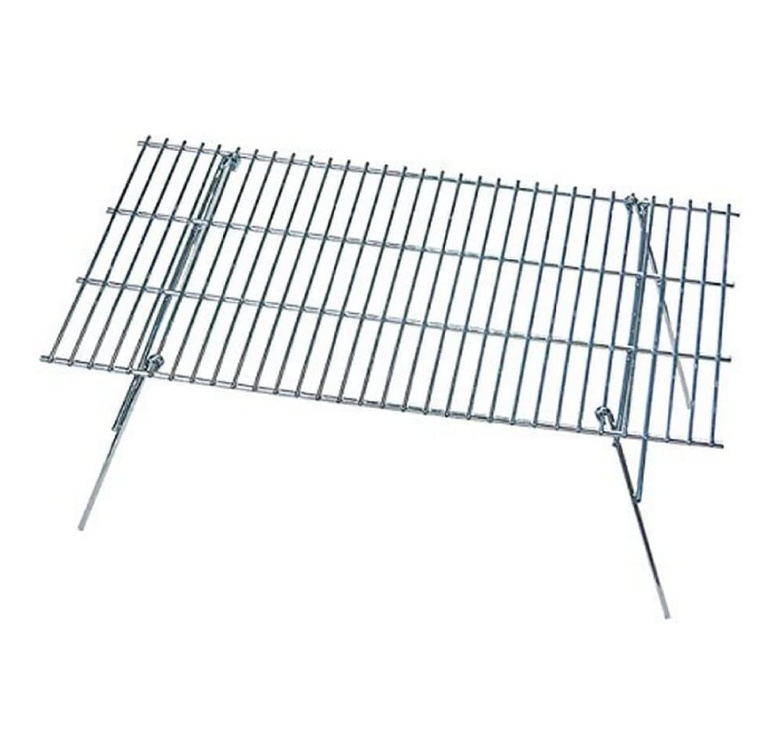 Rome's 124 Pioneer Grill, Chrome Plated Steel, 12.5-Inch x 24-Inch ...