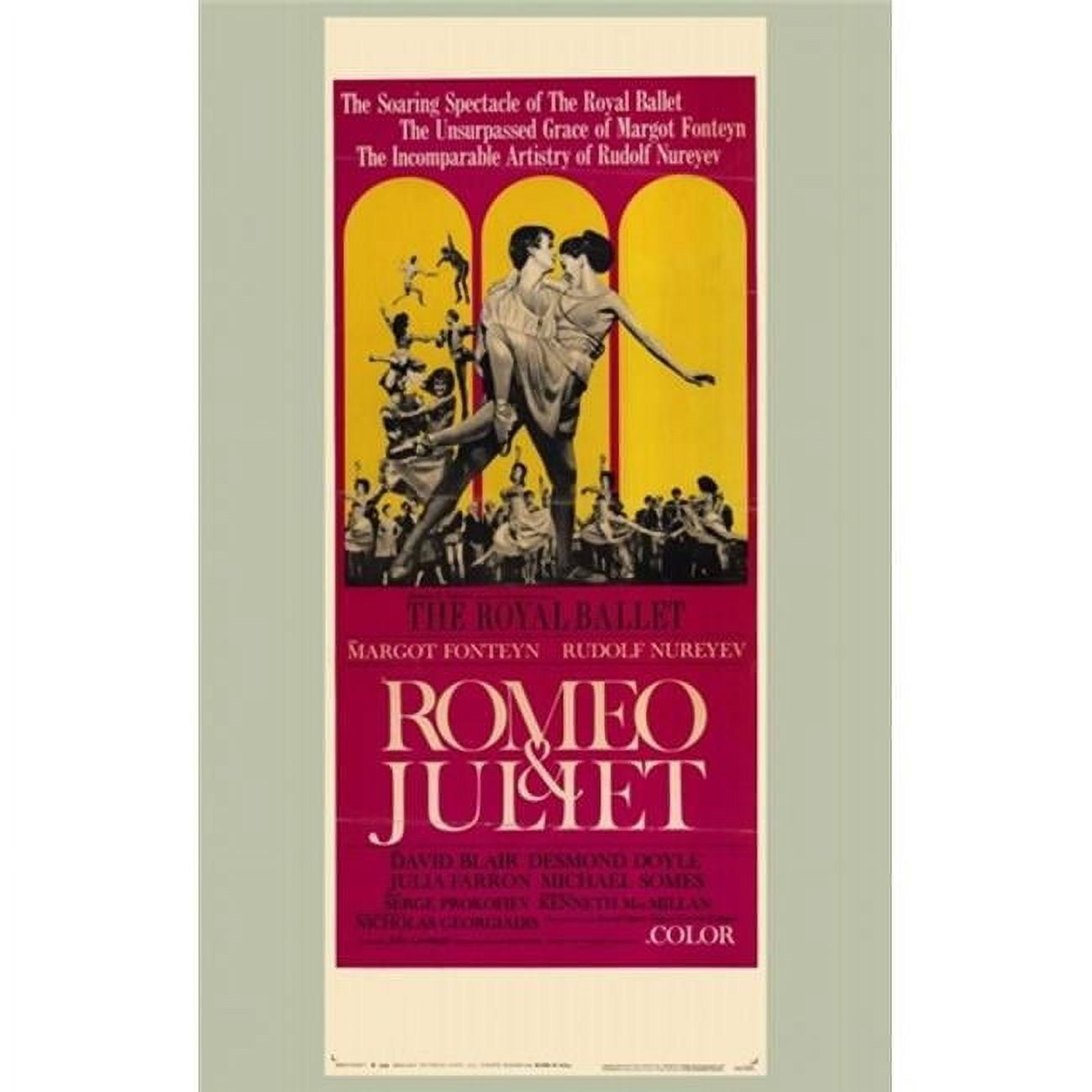 Romeo & Juliet Movie Poster - 11 x 17 in. - Walmart.com