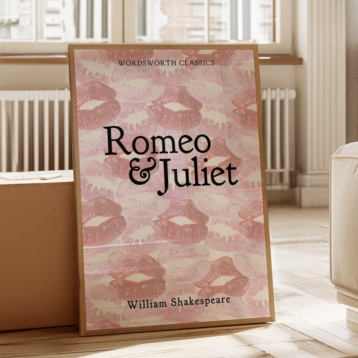 Romeo And Juliet Wall Art! Boho, Minimalist Modern Art, Boho ...