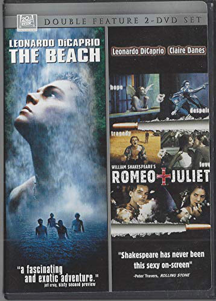 Romeo+JulietThe Beach Double Feature: Romeo+JulietThe Beach Double Feature - DVD - Walmart.com