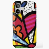 Romero Britto Pop Art Style with Bold Colors and Patterns Brazilian ...
