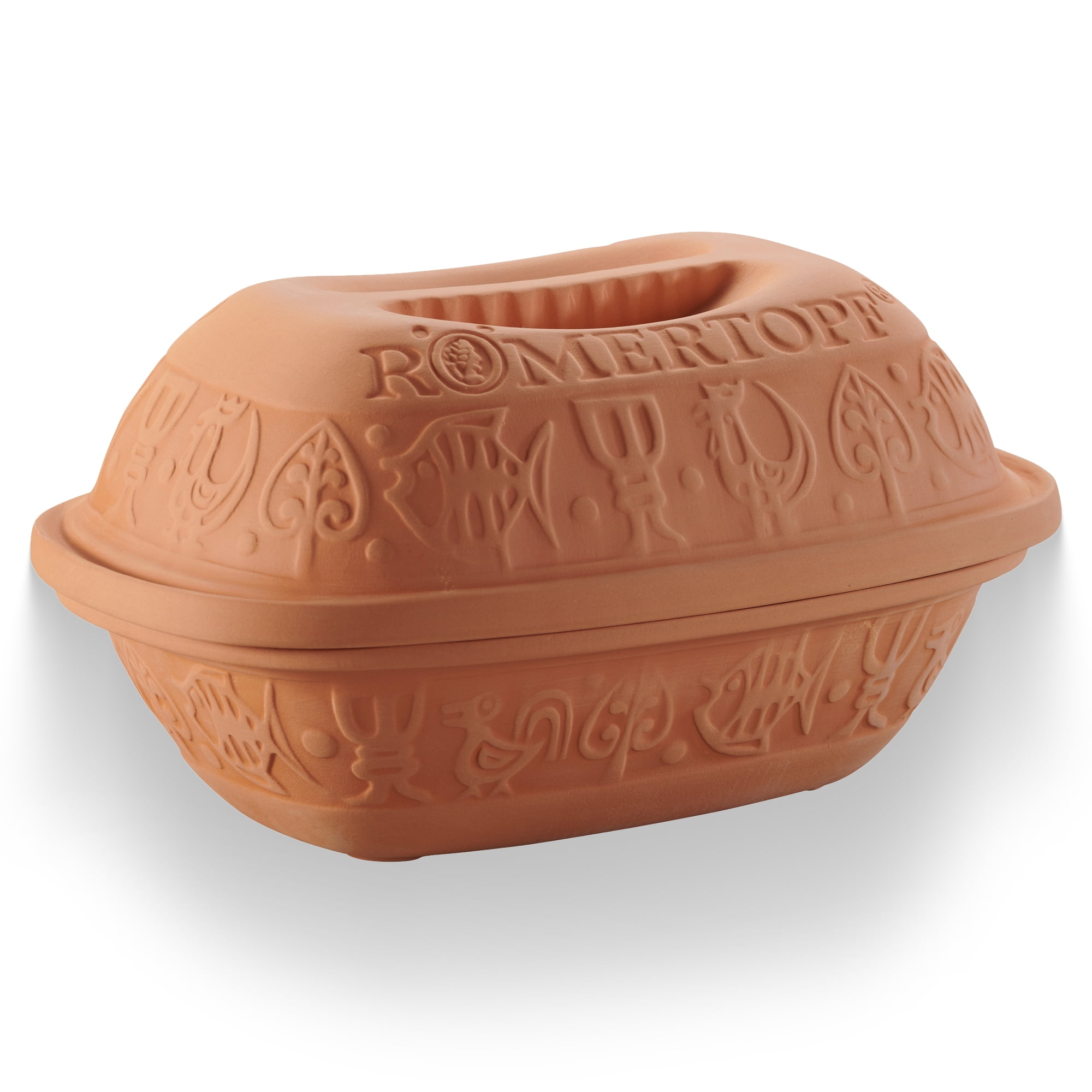 Romertopf 10905 Clay Roaster | Non-Stick Dutch Oven | Healthy Clay Pot ...