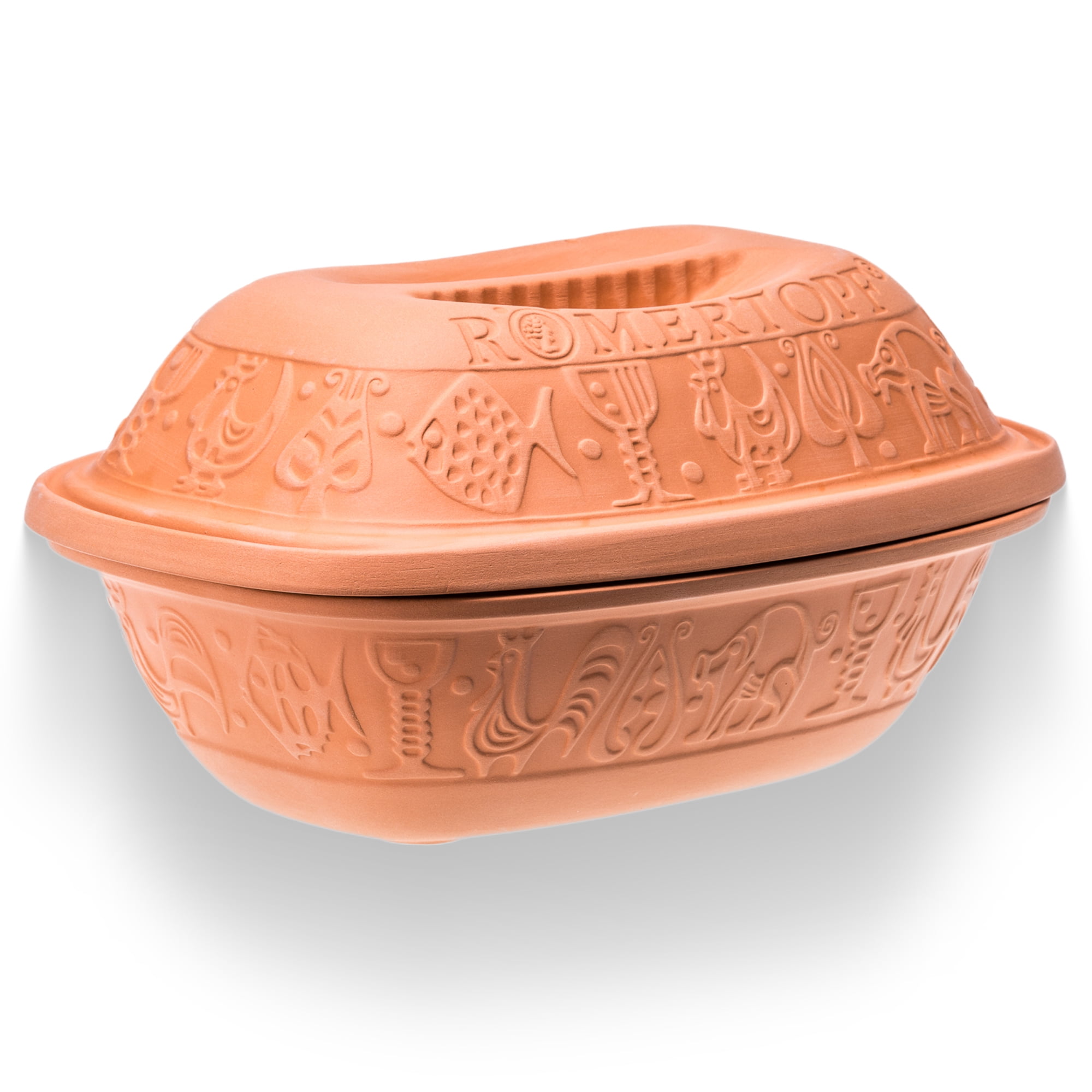 Romertopf 11105 Clay Roaster | Non-Stick Dutch Oven | Healthy Clay Pot ...