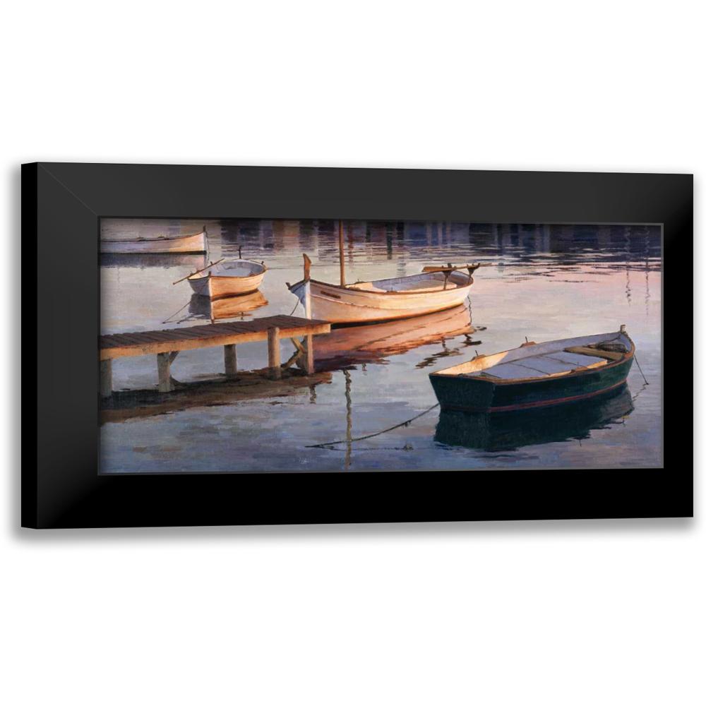 Romeu, Poch 24x14 Black Modern Framed Museum Art Print Titled - Barques ...