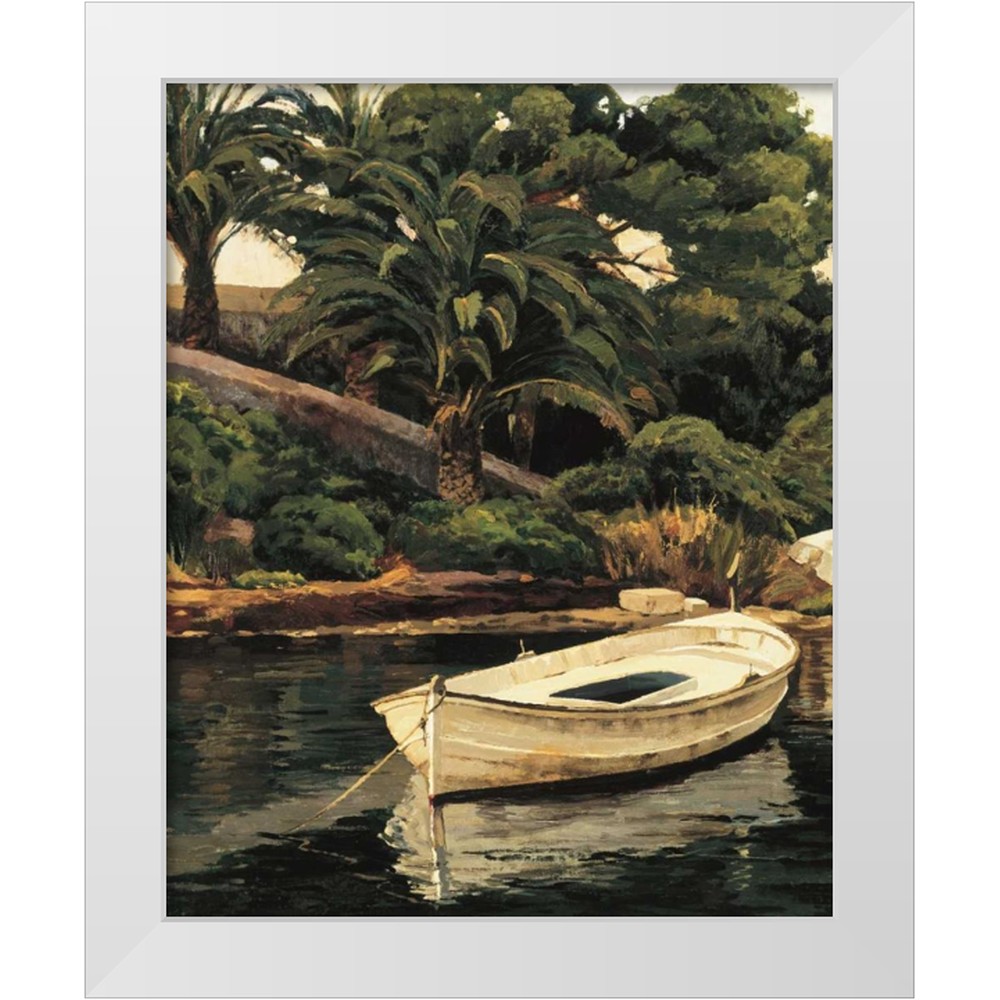 Romeu, Poch 26x32 White Modern Wood Framed Museum Art Print Titled ...
