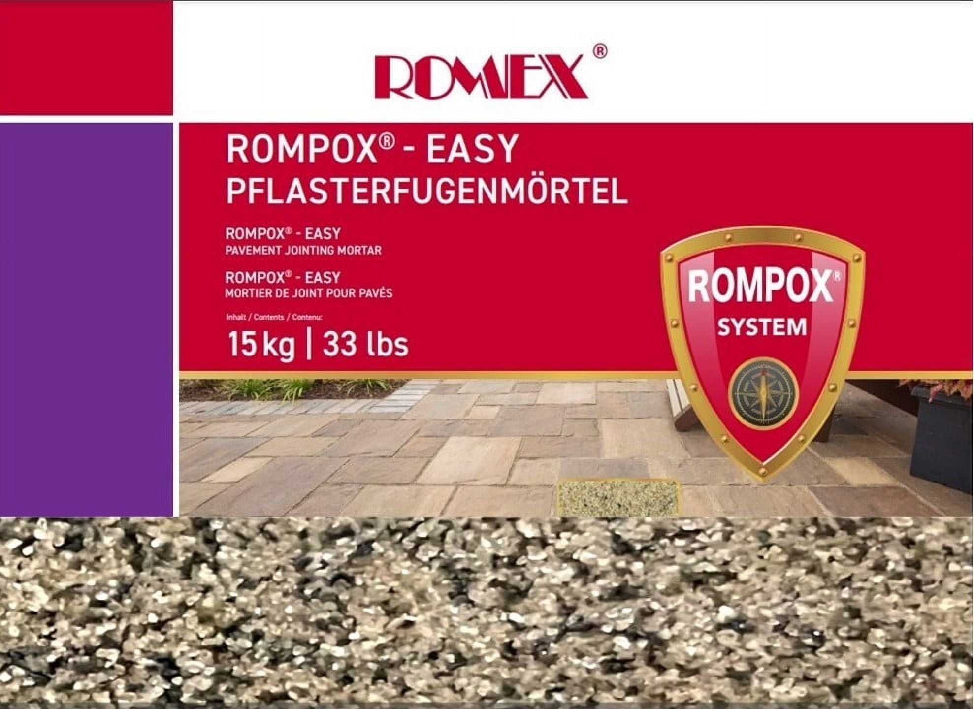 Romex Joint Paver Cement 33 lbs Pre-Mixed Highly Permeable Durable for ...