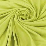 Romex Textiles Polyester Interlock Lining Precut Fabric - Lime Green ...
