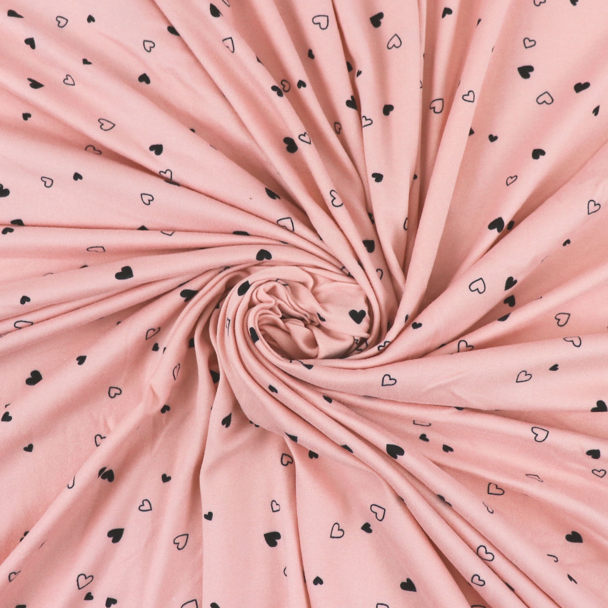 Romex Textiles Polyester Spandex Precut Knit Fabric with Valentine's ...