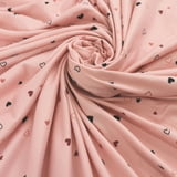 Romex Textiles Polyester Spandex Precut Knit Fabric with Valentine's ...