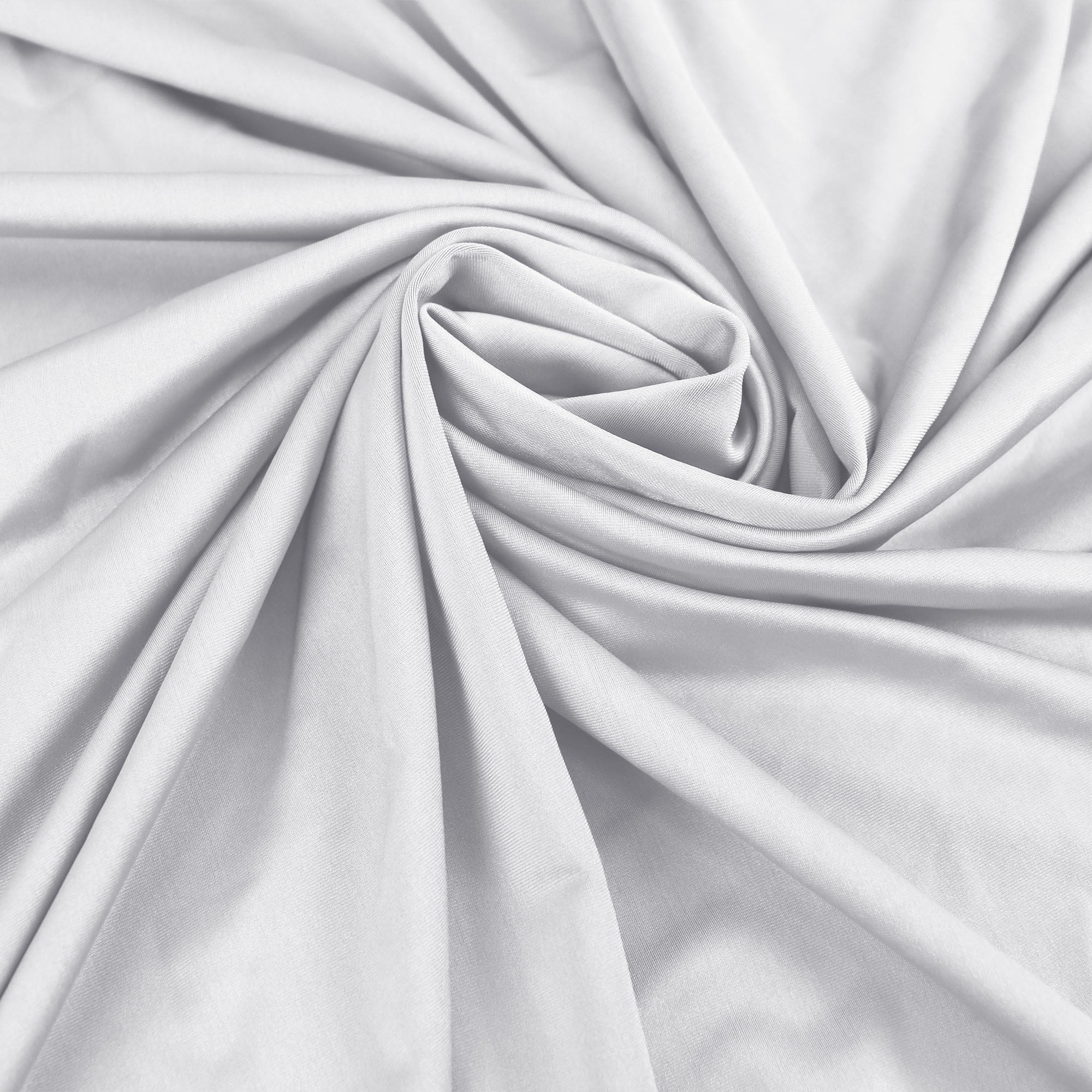 Romex Textiles Polyester Spandex Yoga Knit Fabric - White - Walmart.com