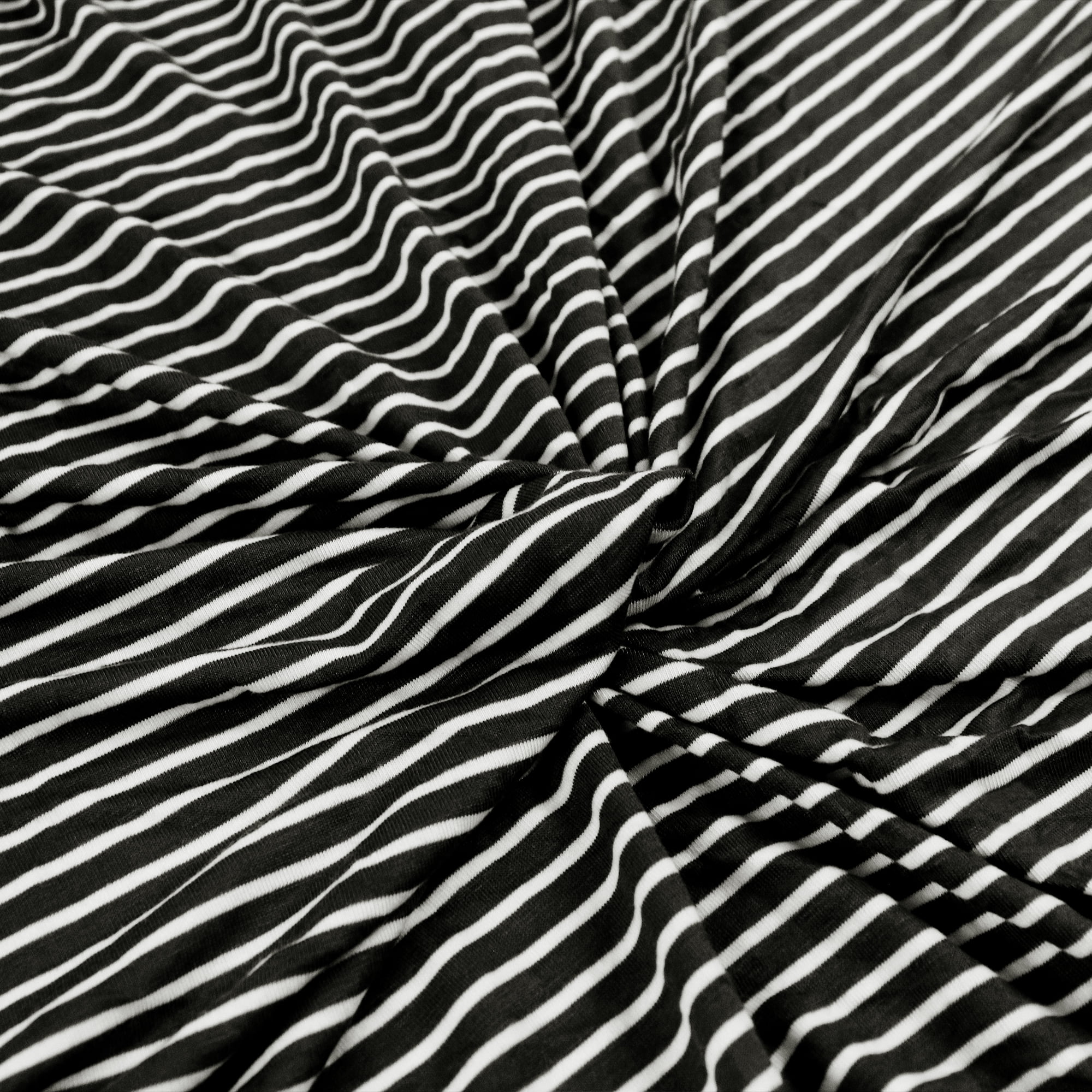 Romex Textiles Rayon Spandex 5/16 x 2/16-inch Stripe Jersey Knit Fabric ...