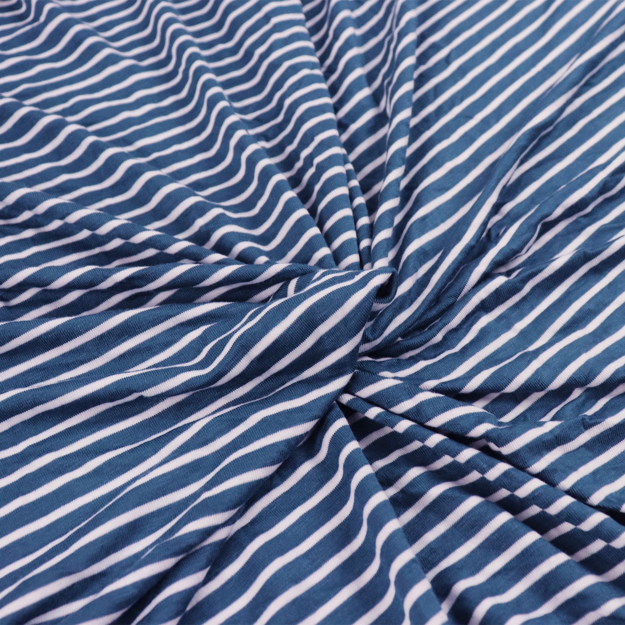 Romex Textiles Rayon Spandex 5/16 x 2/16-inch Stripe Jersey Knit Fabric ...