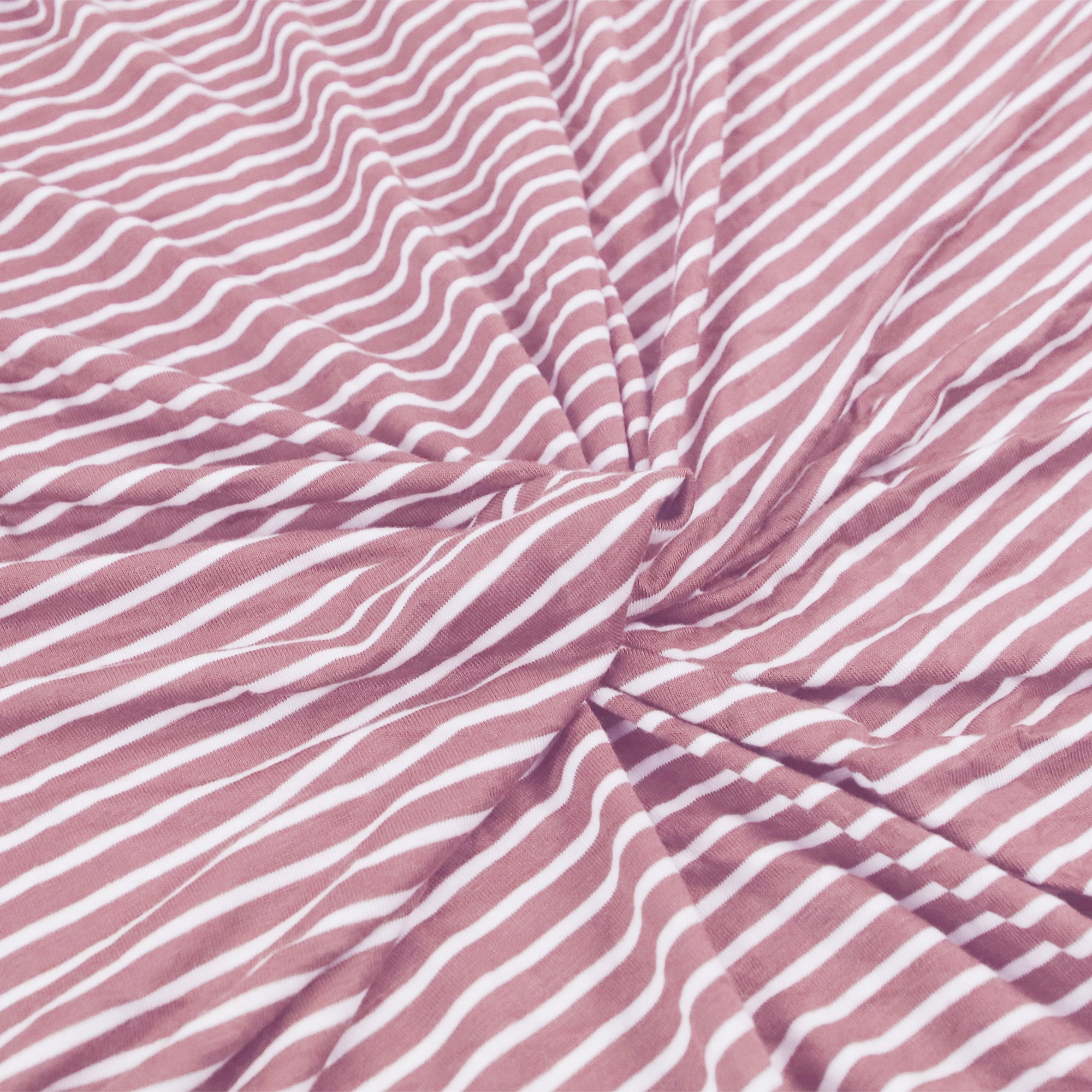 Romex Textiles Rayon Spandex 5/16 x 2/16-inch Stripe Jersey Knit Fabric ...