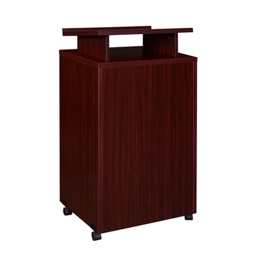 Legacy Freestanding Lectern- Mahogany - Walmart.com