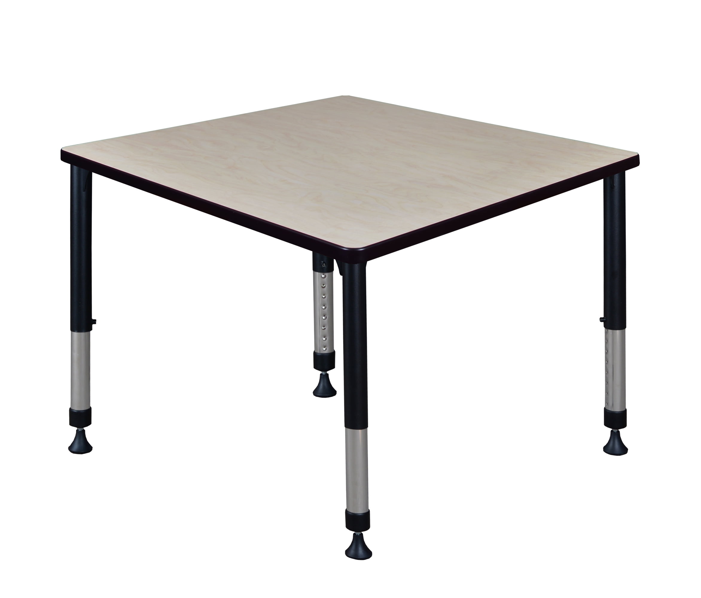 Romig Trek 42 in. Square Height Adjustable Classroom Activity Table ...