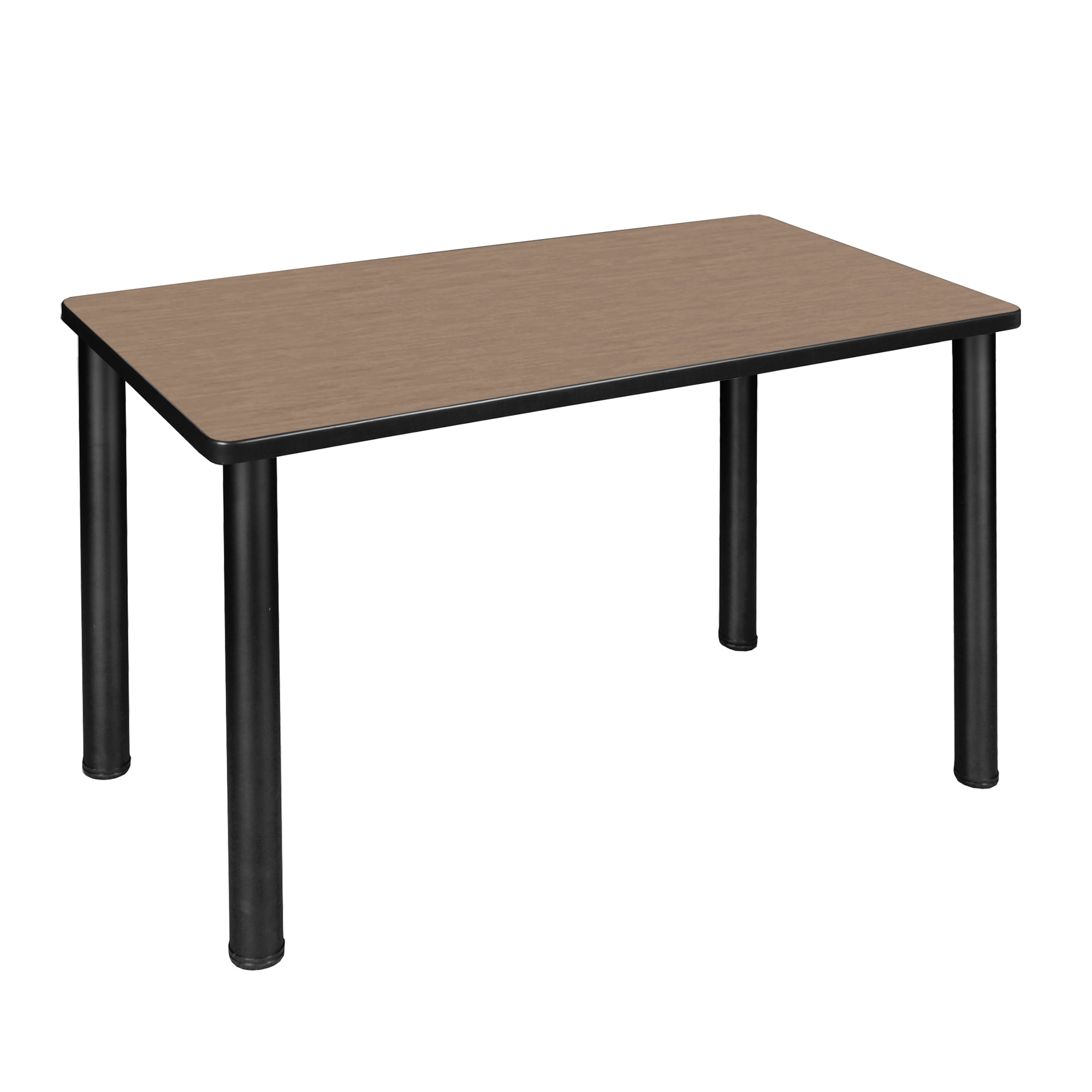 Romig Trek 42 x 24 in. Training Seminar Table- Noble Oak Top, Black ...