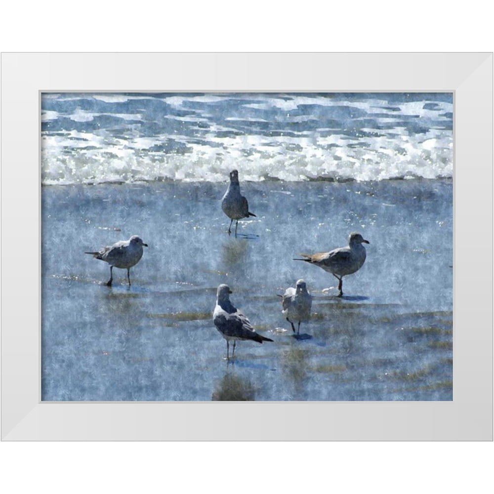 Romita, Denise 14x12 White Modern Wood Framed Museum Art Print Titled ...