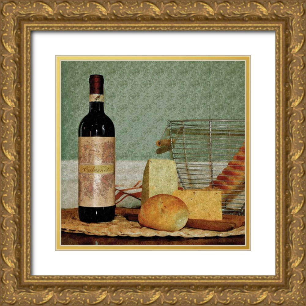 Romita, Denise 20x20 Gold Ornate Wood Framed with Double Matting Museum ...