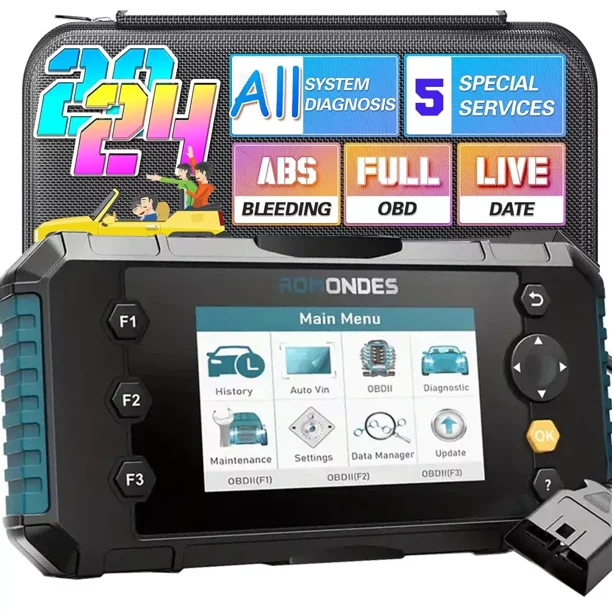 Romondes RD4000 OBD2 Car Scanner Automotive Diagnostic Tool Scan All ...