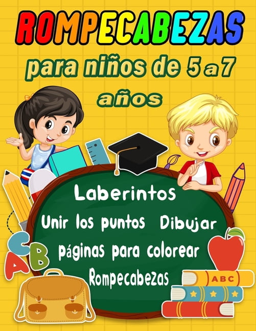 Rompecabezas para niÃ±os de 5 a 7 aÃ±os: libro de actividades para niÃ± ...