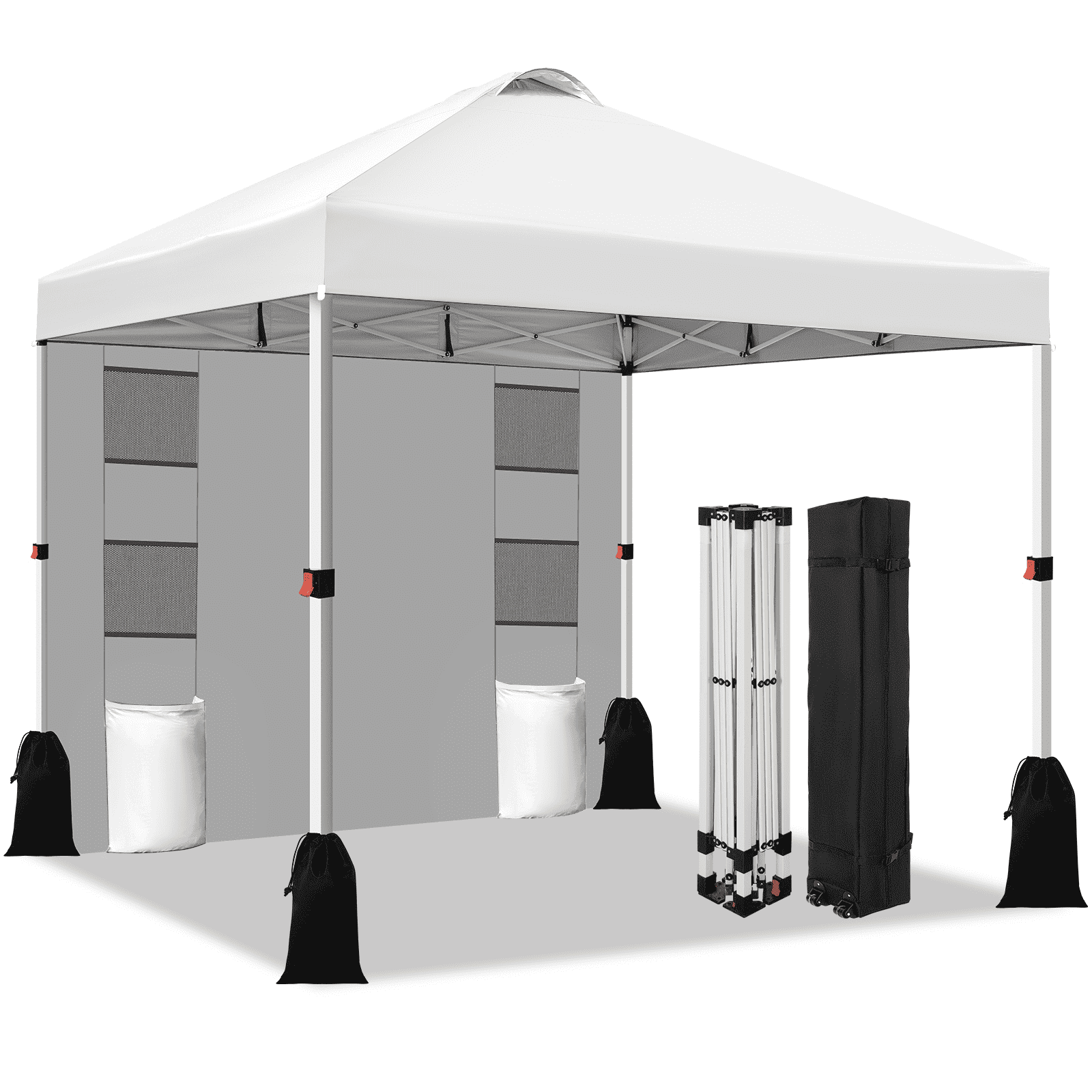 Romswi 10x10 Instant Canopy Tent – 1-Button Push Setup, Includes 1 ...