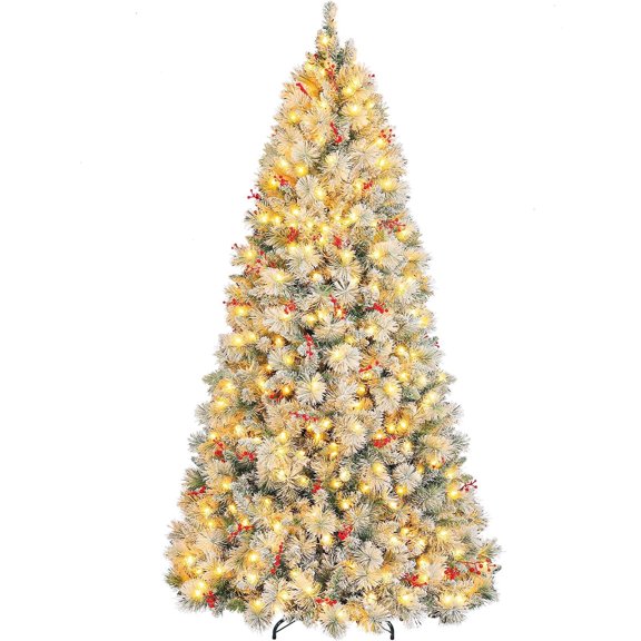 Fairybell Outdoor Yard Decor: Easy Install LED Christmas Tree Ornament ...