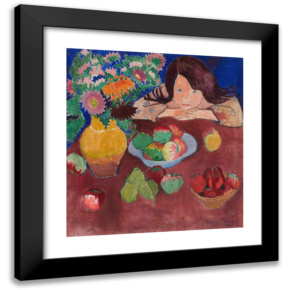 Romuald Kamil Witkowski 15x16 Black Modern Framed Museum Art Print ...