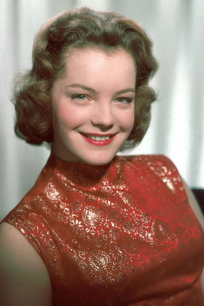 Romy Schneider color glamour portrait vintage 24x36 Poster - Walmart.com