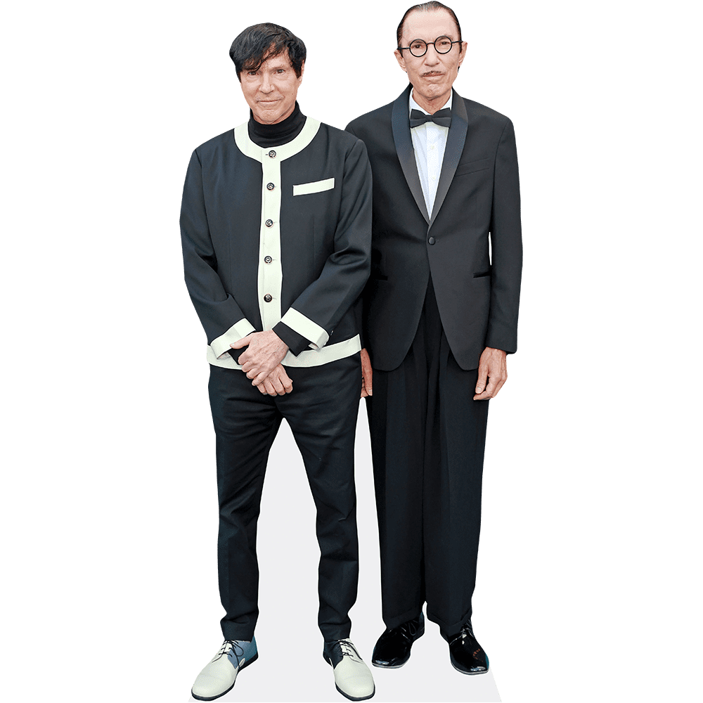 Ron And Russell Mael (Duo 1) Mini Celebrity Cutout Standee - Walmart.com