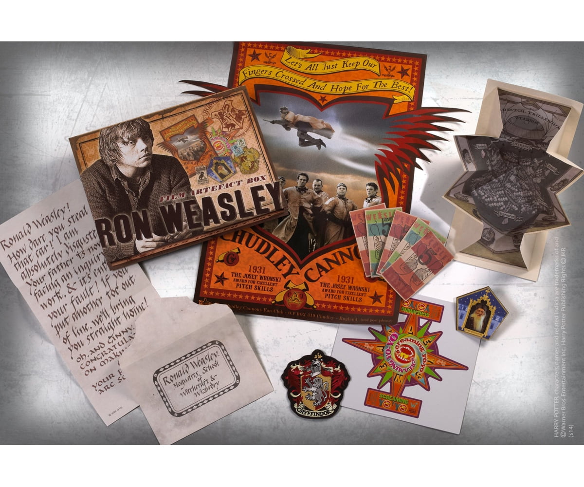 Ron Artifact Box Prop Replica from Harry Potter by Noble Collection ...