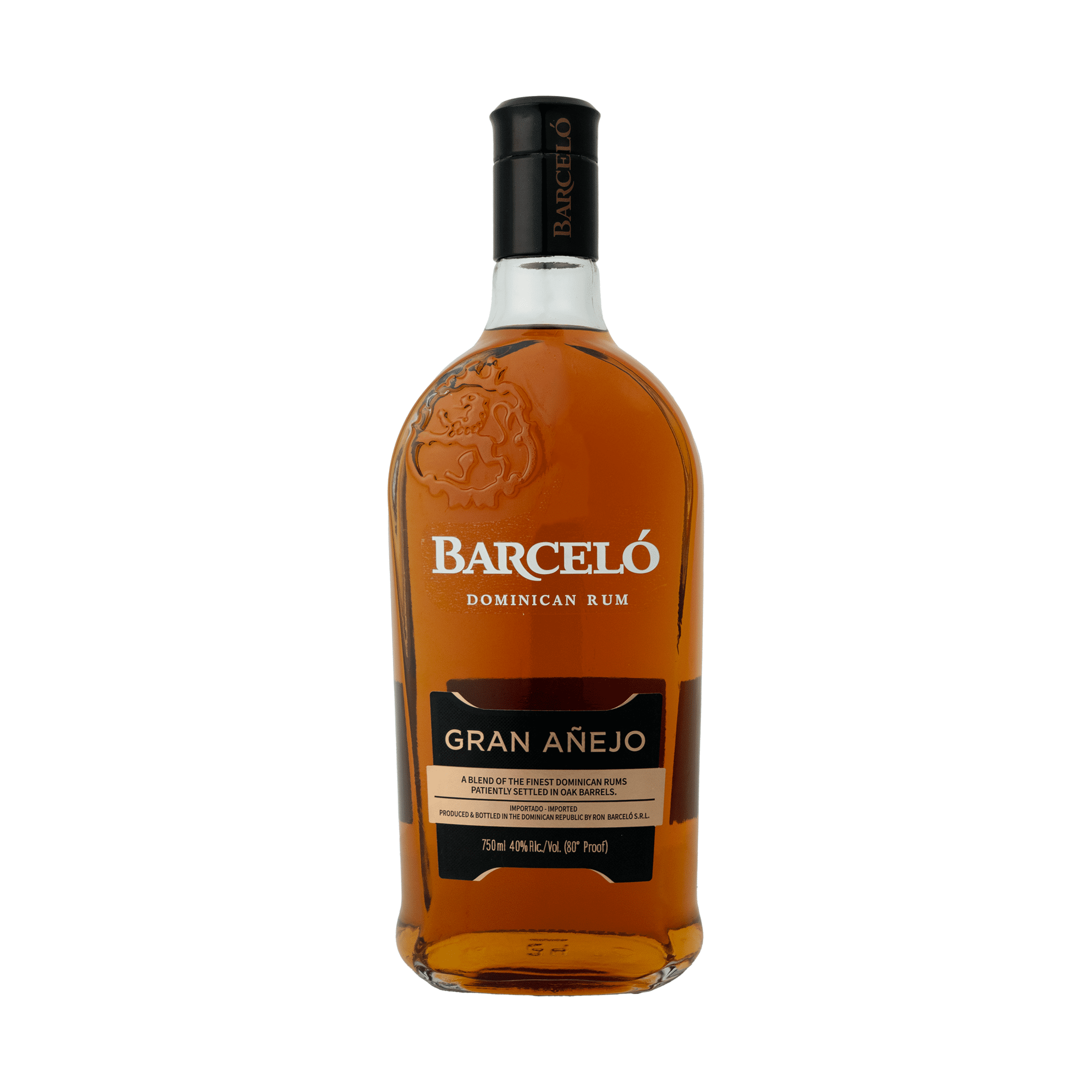 Ron Barcelo Gran Anejo Aged Rum Liquor, 750ml 40% ABV, 1 Count, Shelf ...