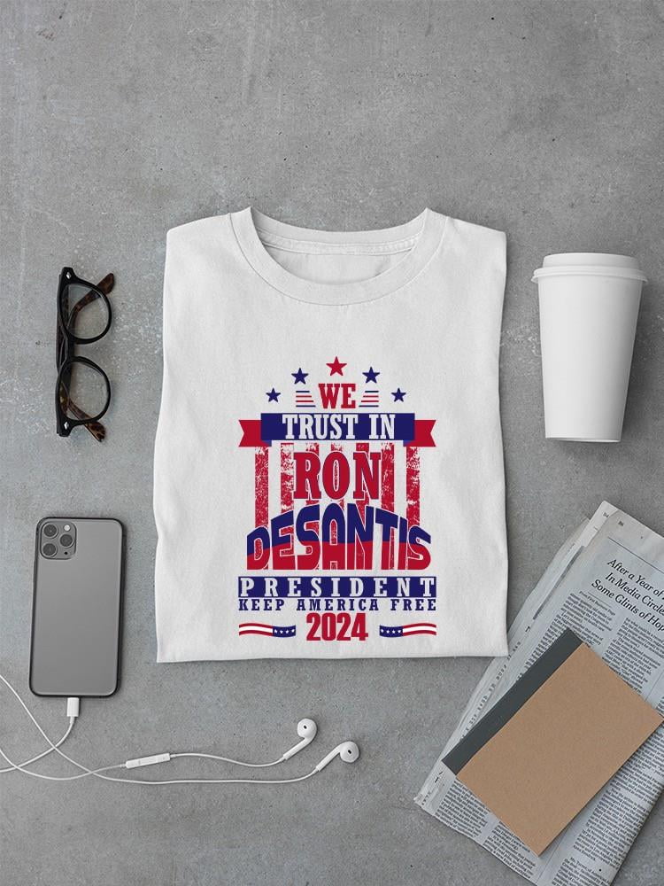Ron Desantin Keep America Free T-shirt Male's -SmartPrintsInk Designs ...