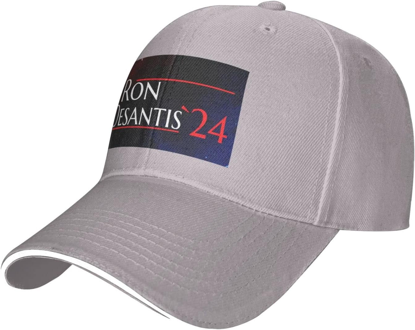 Ron Desantis 2024 Baseball Cap Men Women Cowboy hat Ponytail hat ...