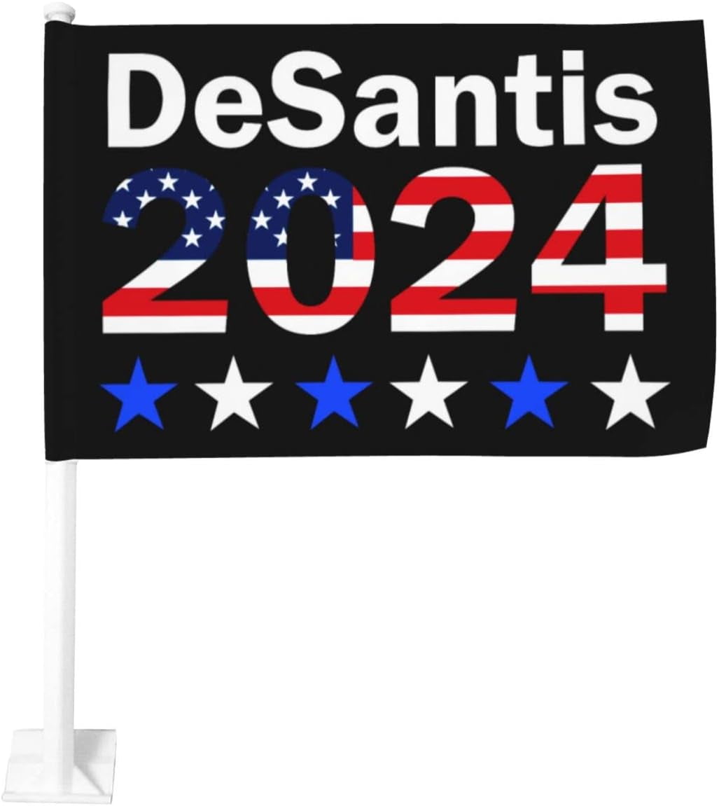 Ron Desantis 2024 Presidential Election Republican Car Flag 12x18 In ...