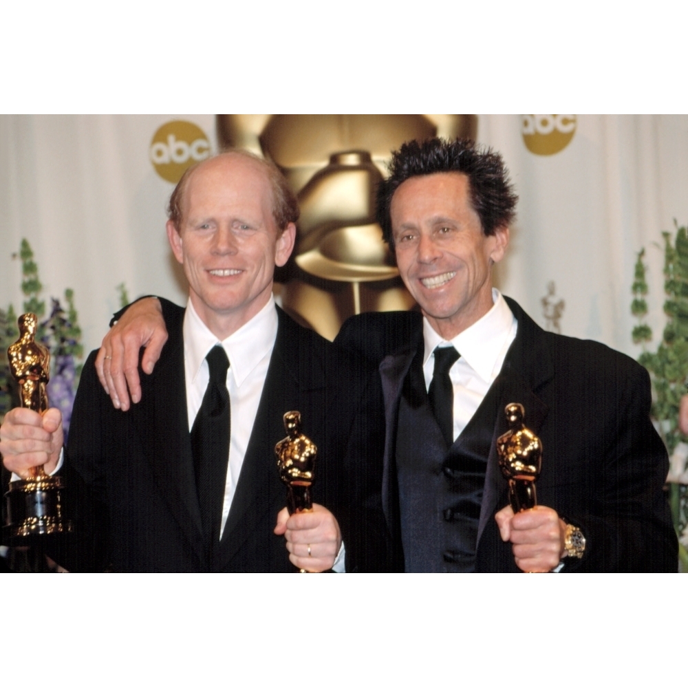 Ron Howard And Brian Grazer At The Academy Awards 3242002 La Ca By ...