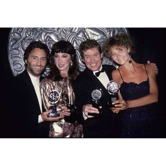 Ron Silver Joanne Gleason. Michael Crawford Joan Allen. 1988. Photo by ...