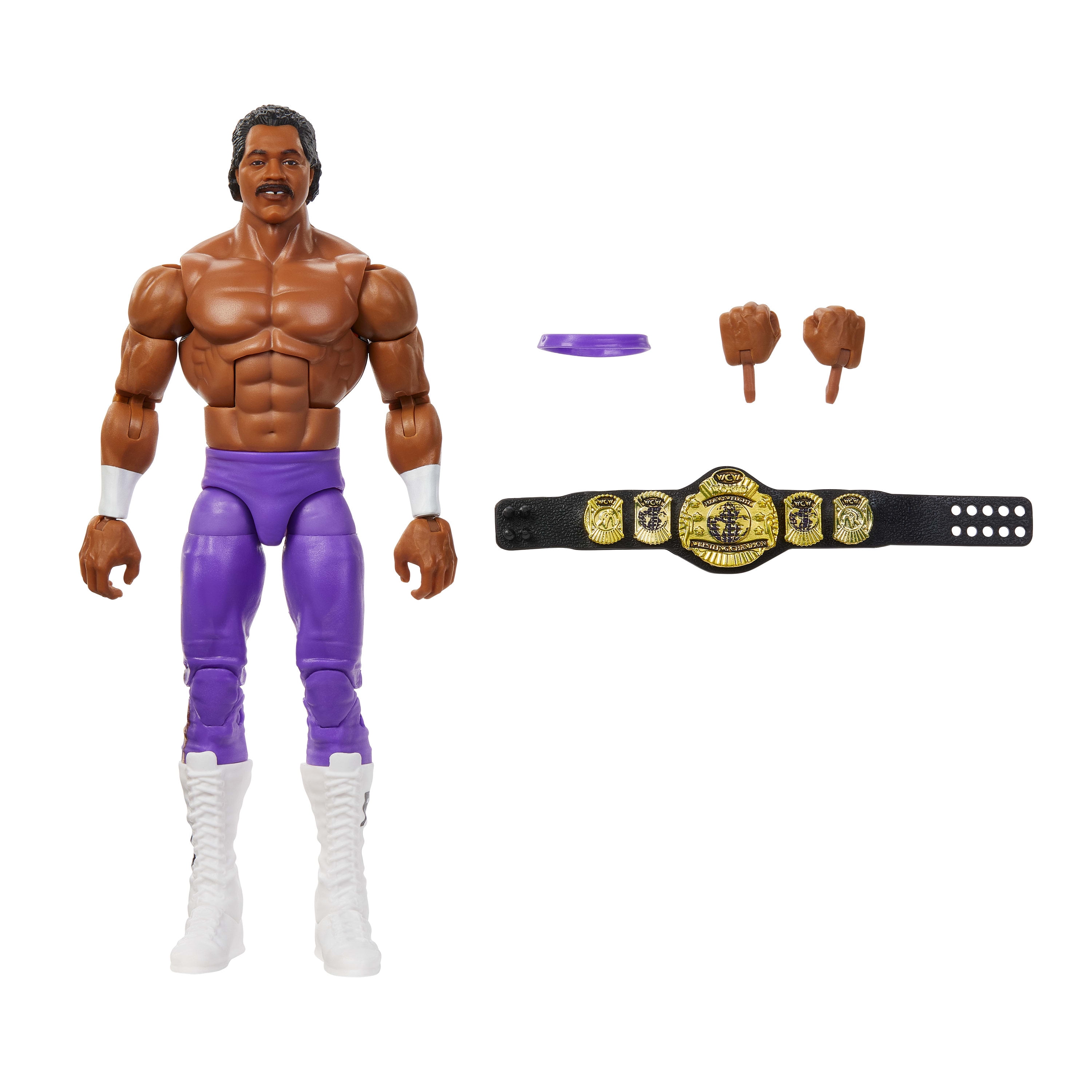 WWE Elite Ron SImmons Action Figure, Greatest Hits 6-inch Collectible ...