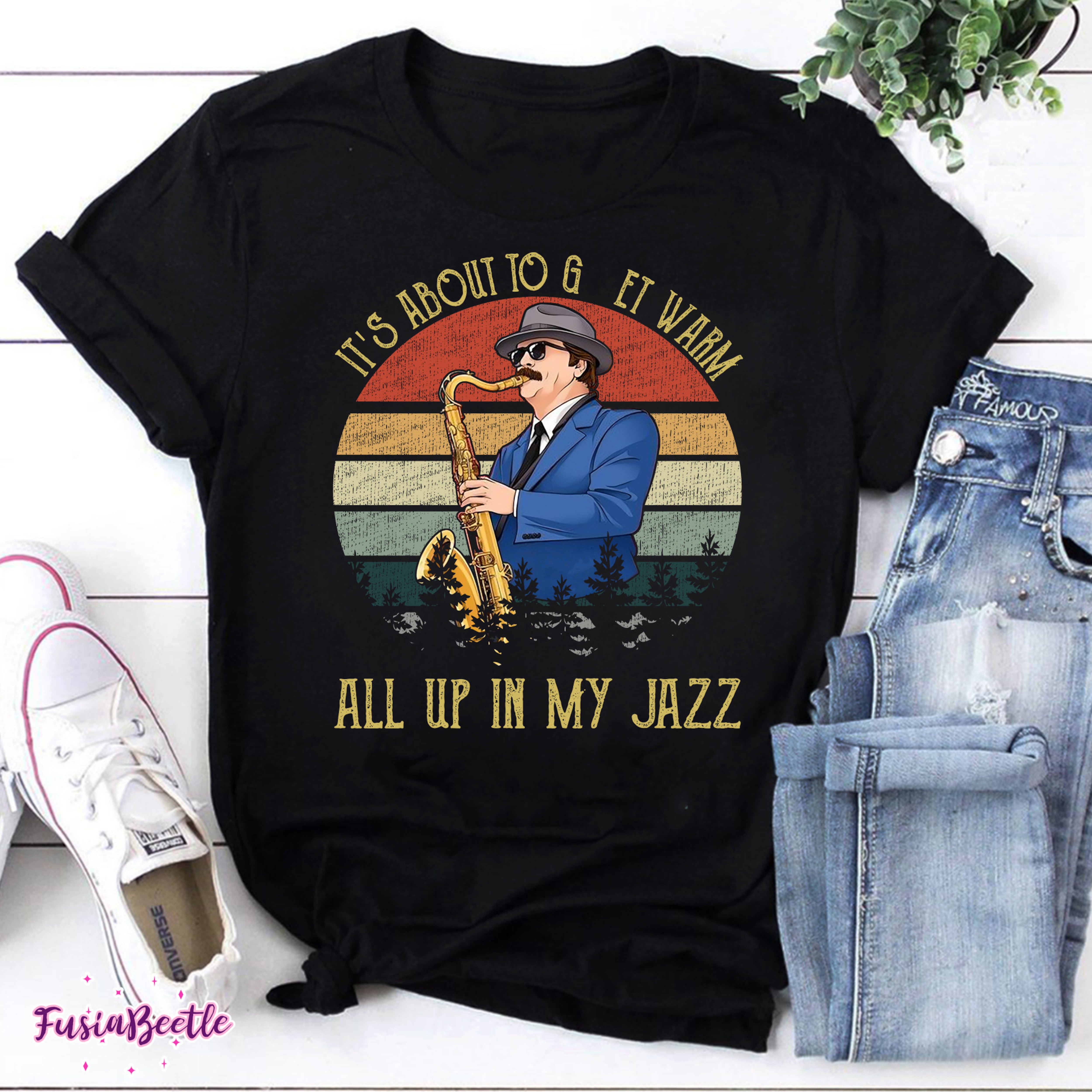 Ron Swanson Duke Silver It’s About To Get Warm All Up In My Jazz ...