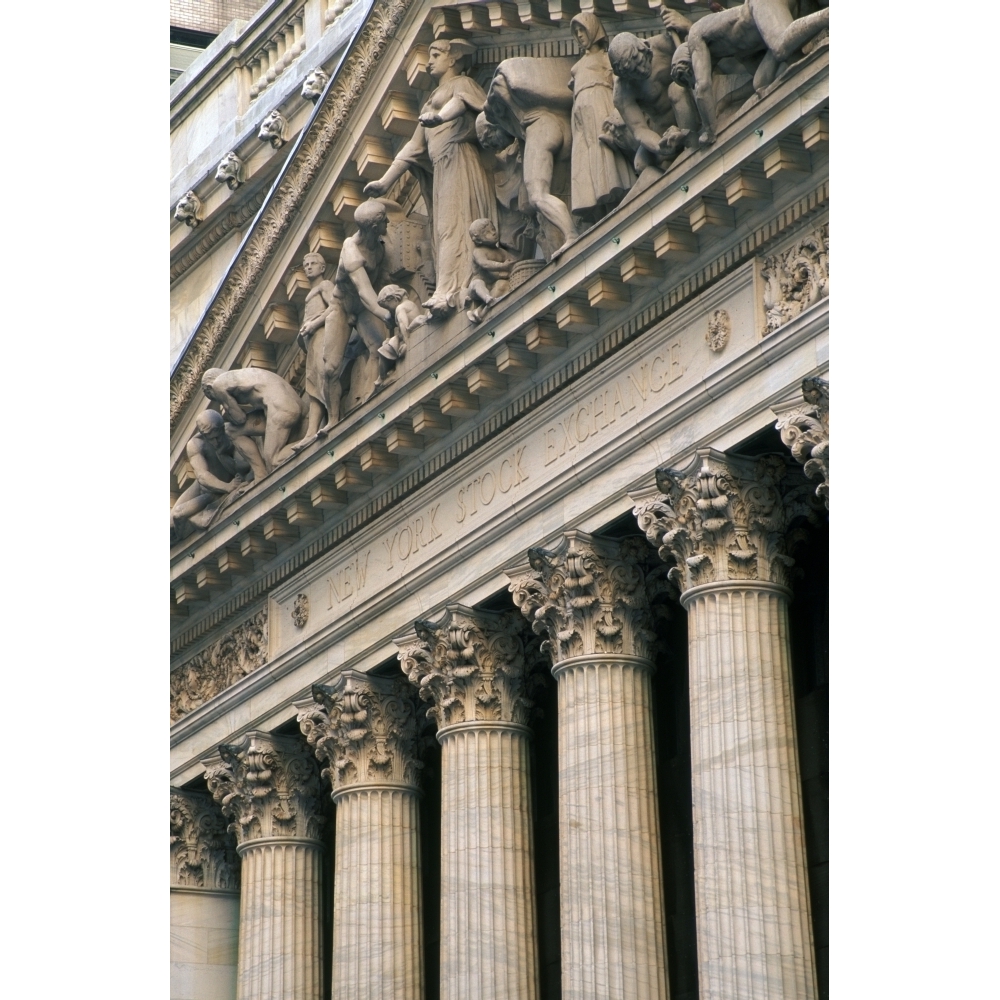 Ron Watts; York Stock Exchange Manhattan Poster Print - Walmart.com