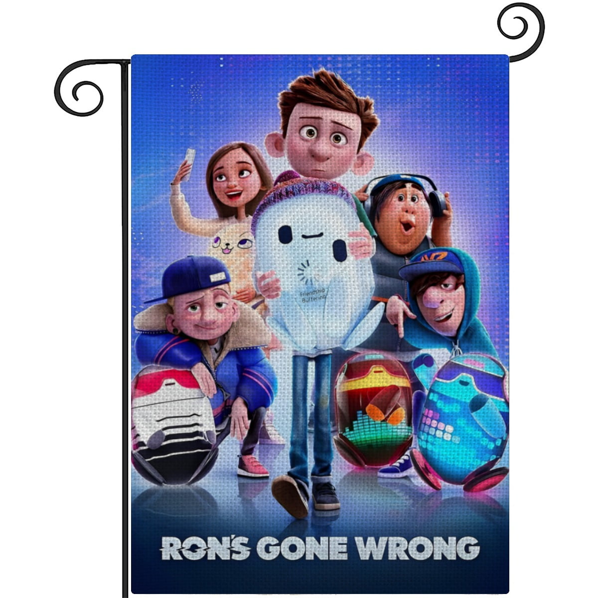 Ron's Gone Wrong Garden Flags Set of Double Sided 12 x 18 Inch Yard ...