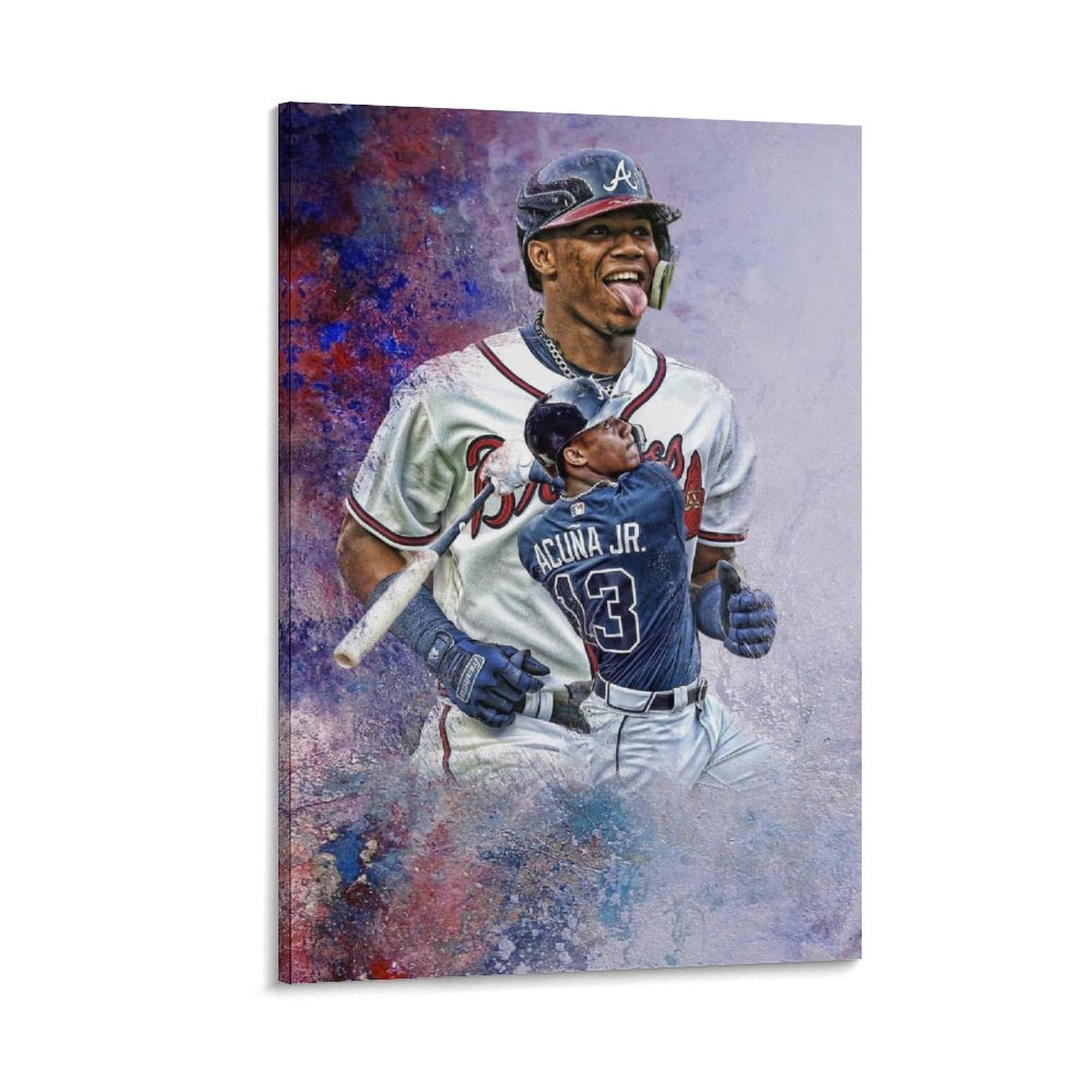 Ronald Acuña Jr. Acuna 3 Art Poster Canvas Painting Decor Wall Print ...