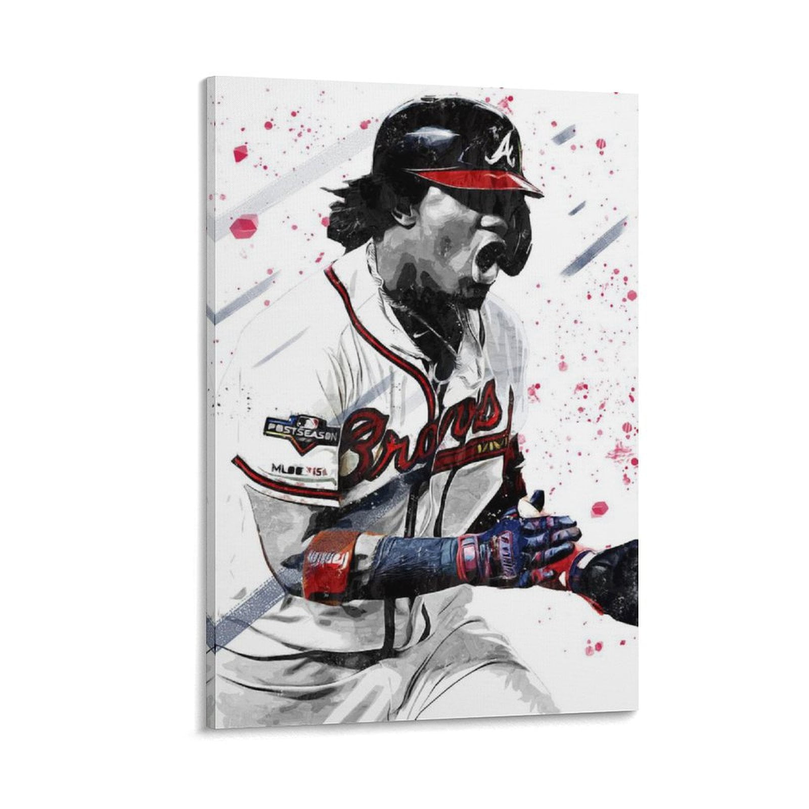 Ronald Acuna Picture Print Wall Art Poster Painting Canvas Posters ...